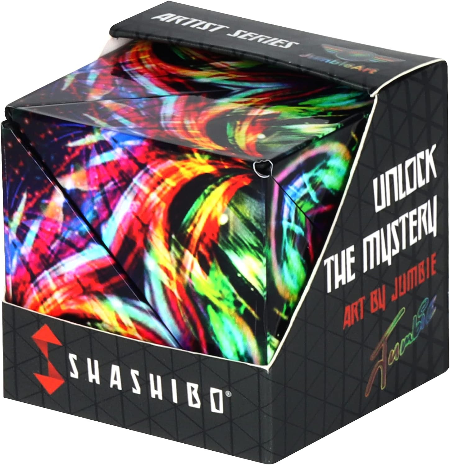 SHASHIBO Shape Shifting Box - Art Series - Cosmic Surfer - It's All A Gift